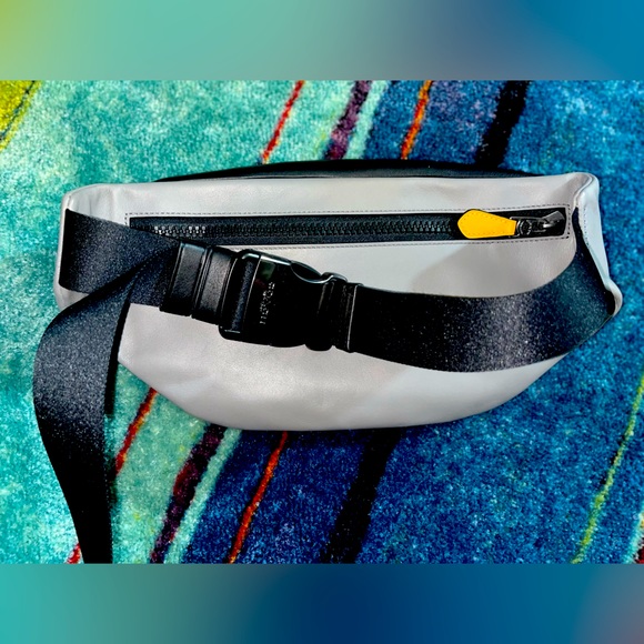 Coach | Bags | Coach Belt Fanny Pack Thick Leather With 3 Spacious ...